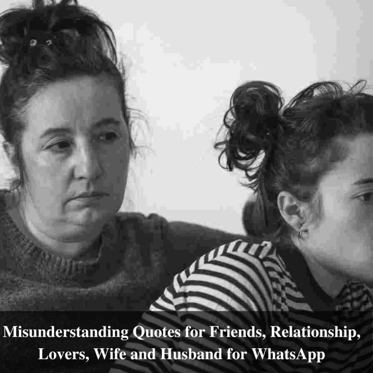 110+ Misunderstanding Quotes for Friends, Relationship, Lovers, Wife ...